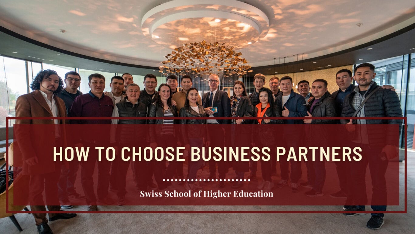 How to Choose Business Partners | SSHE Business School